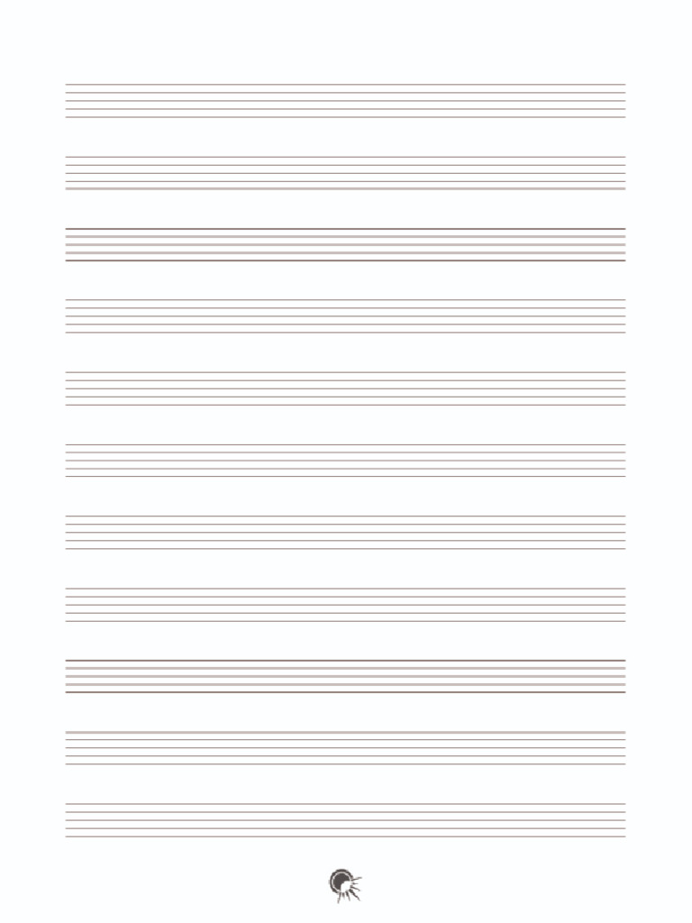 Pentagrama Hoja | PDF
