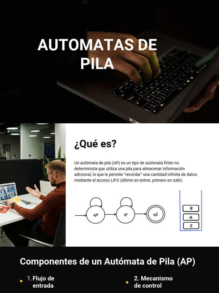 Automatas de Pila | PDF | Métodos formales | Ciencias de la Computación