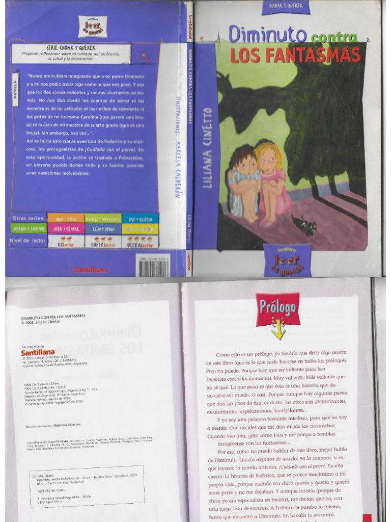 Diminuto Contra Los Fantasmas - Liliana Cinetto | PDF