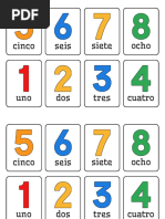 Números del 1 al 50 para imprimir | PDF