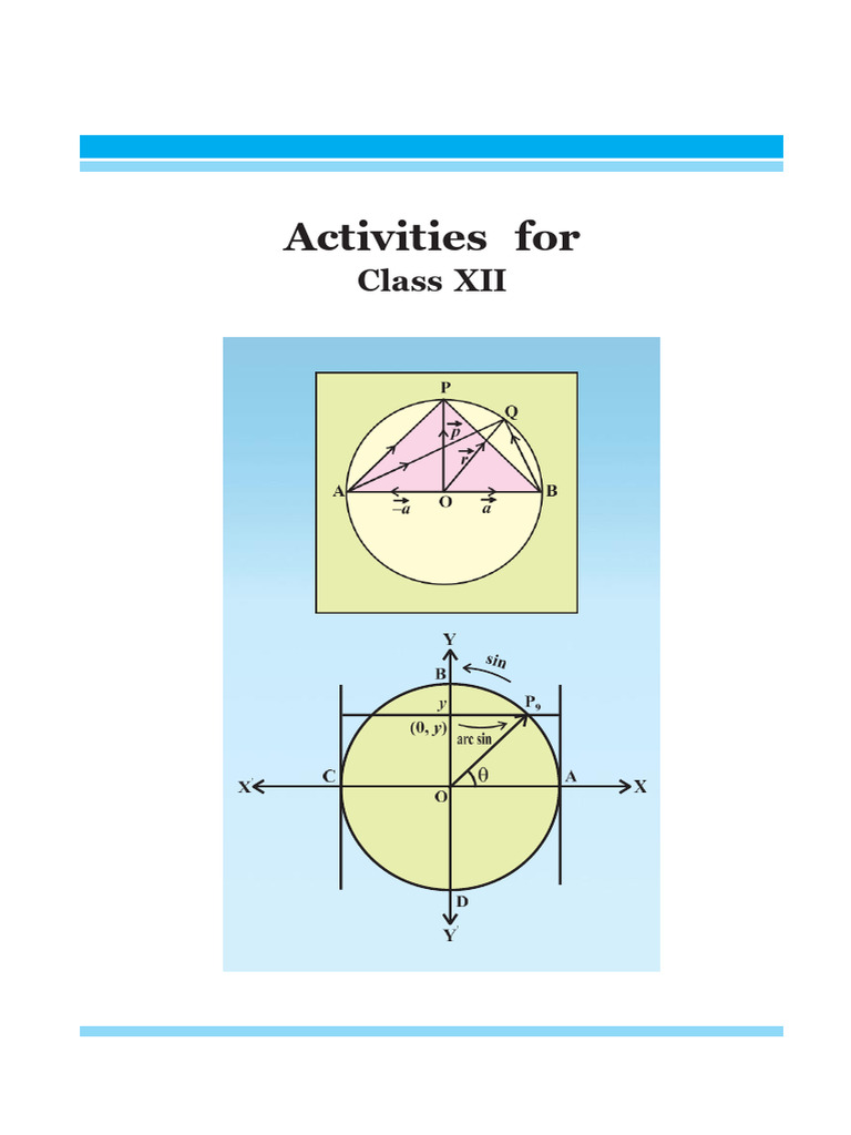 Maths Activity Class 12th For 2024-25 | PDF | Trigonometric Functions | Logarithm