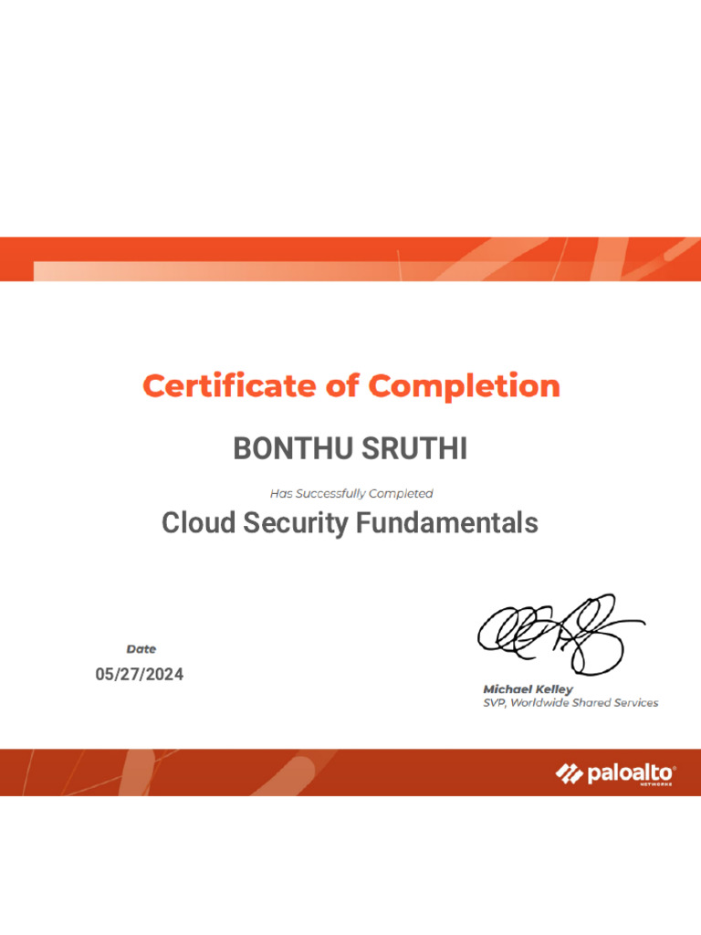 Cloud Security Fundamentals - Beacon | PDF