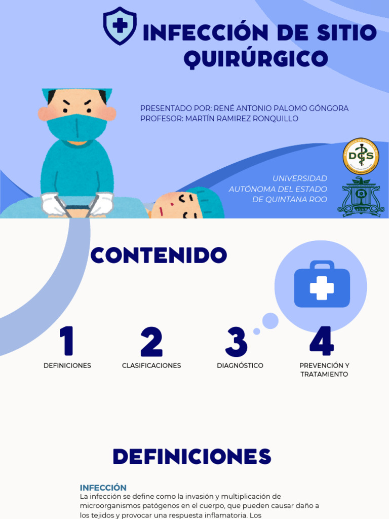 Infección Sitio Quirurgico | PDF | Causas de la muerte | Medicina