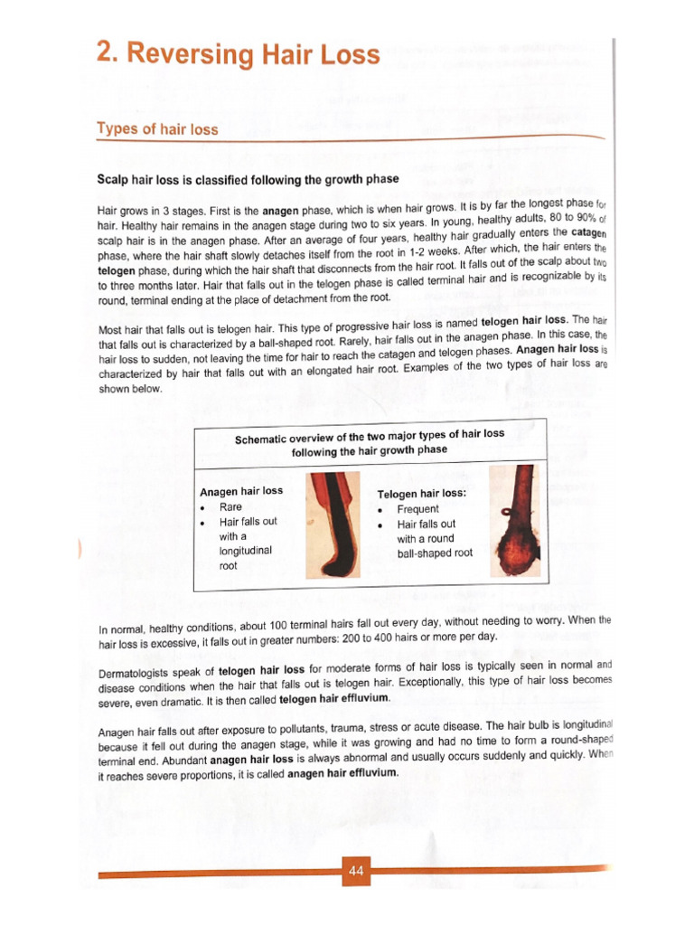 Reversing Hair Loss | PDF