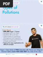Types of Pollution | PDF | Pollution | Water Pollution