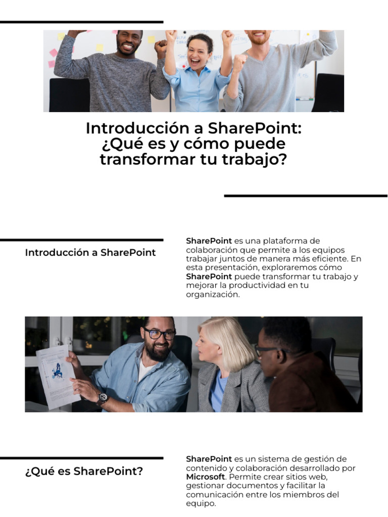 Sharepoint | PDF | Tecnologías de la información | Informática