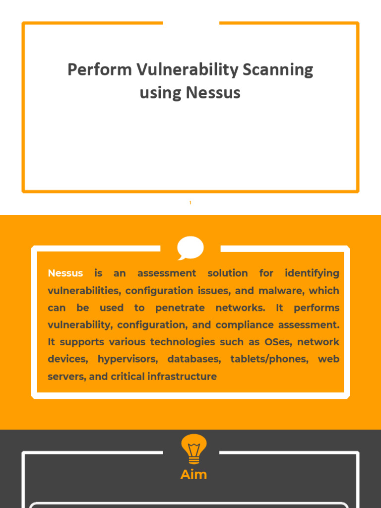 Perform+Vulnerability+Scanning+Using+Nessus | PDF