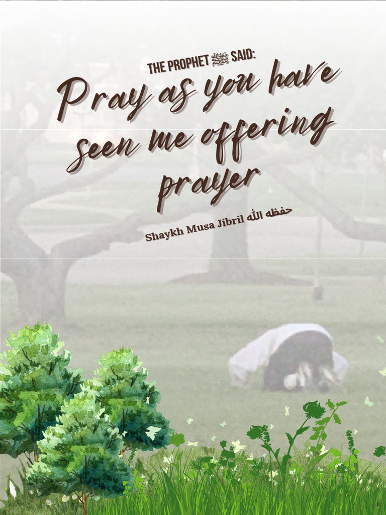 Prayer as Taught by Prophet Muhammad | PDF | Muhammad | God In Islam