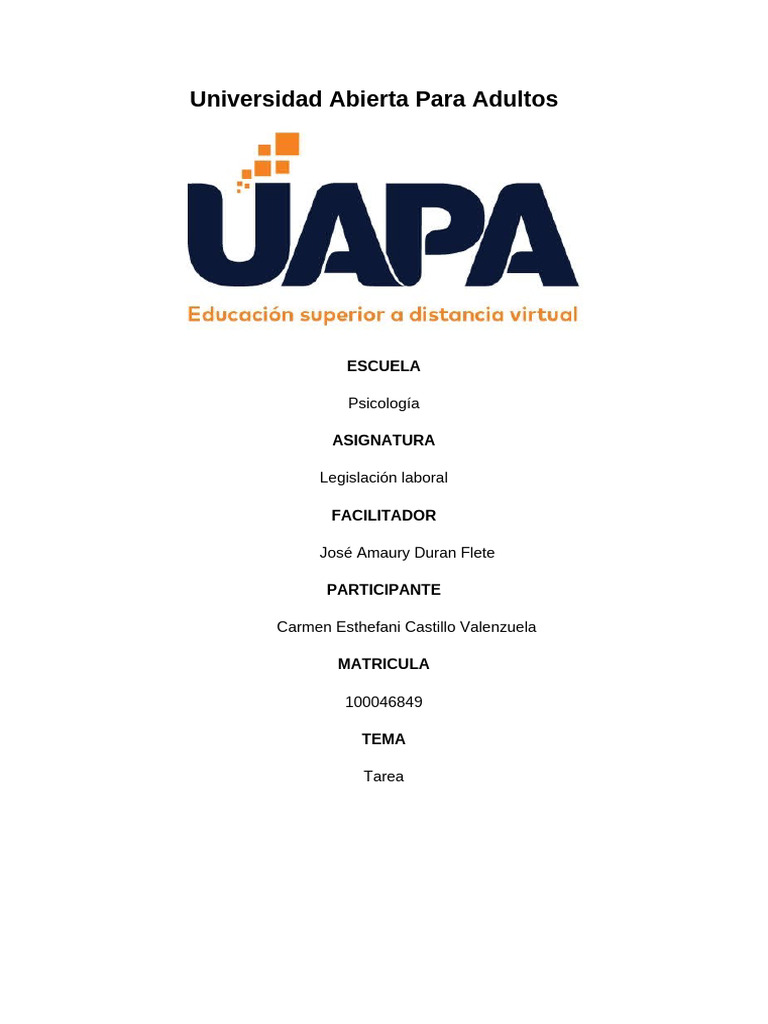 Tarea 2 | PDF | Salario | Derecho laboral