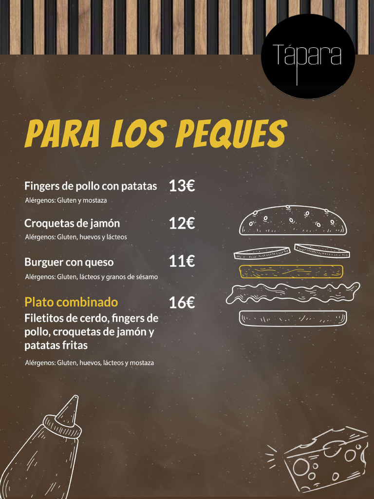MENU PARA LOS PEQUES - Compressed | PDF