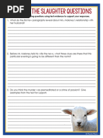 Lamb to the Slaughter: Comprehension Exercises | PDF