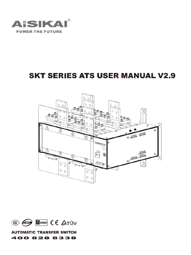 Aisikai-Skt Series Ats User Manual V2.9 | PDF
