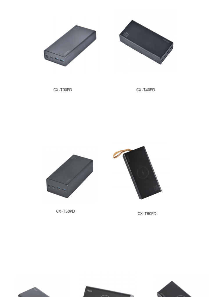 CX Series Product Model List | PDF