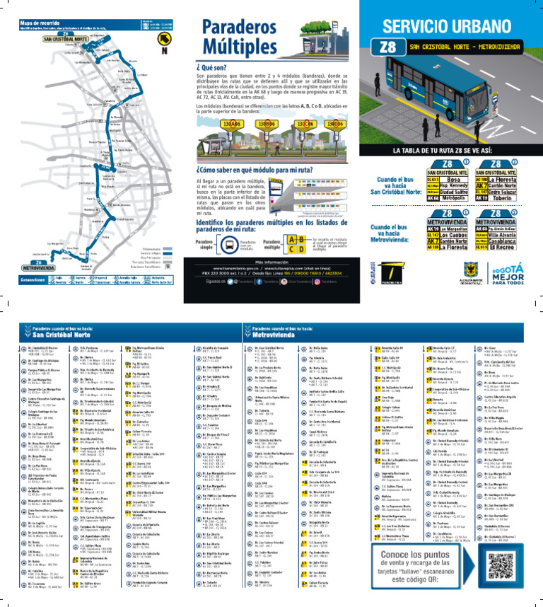 Rutas Plegableruta Z8 | PDF