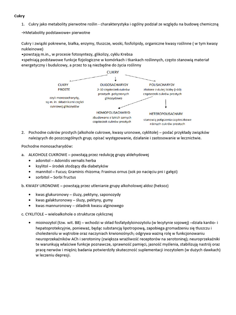 Kolos II Cukry | PDF