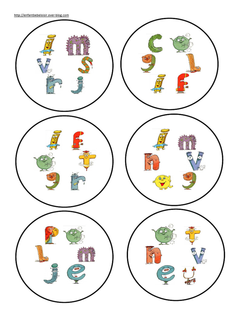 Dobble Alphas 5 | PDF