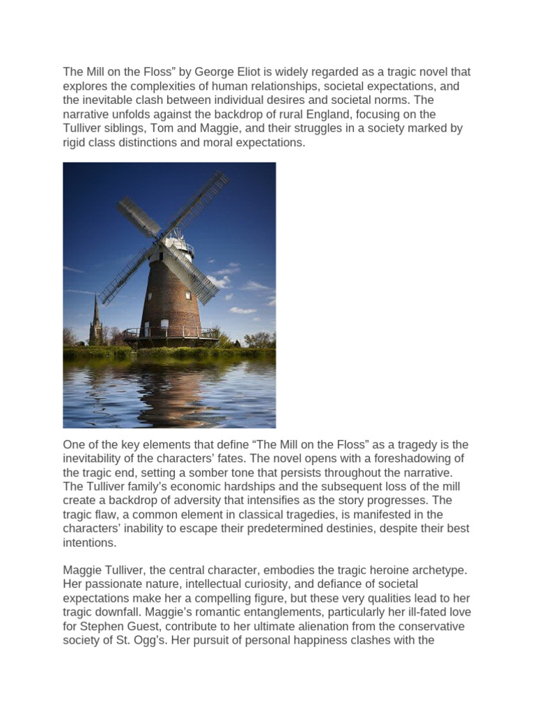 Tragic Themes in The Mill on the Floss | PDF | The Mill On The Floss