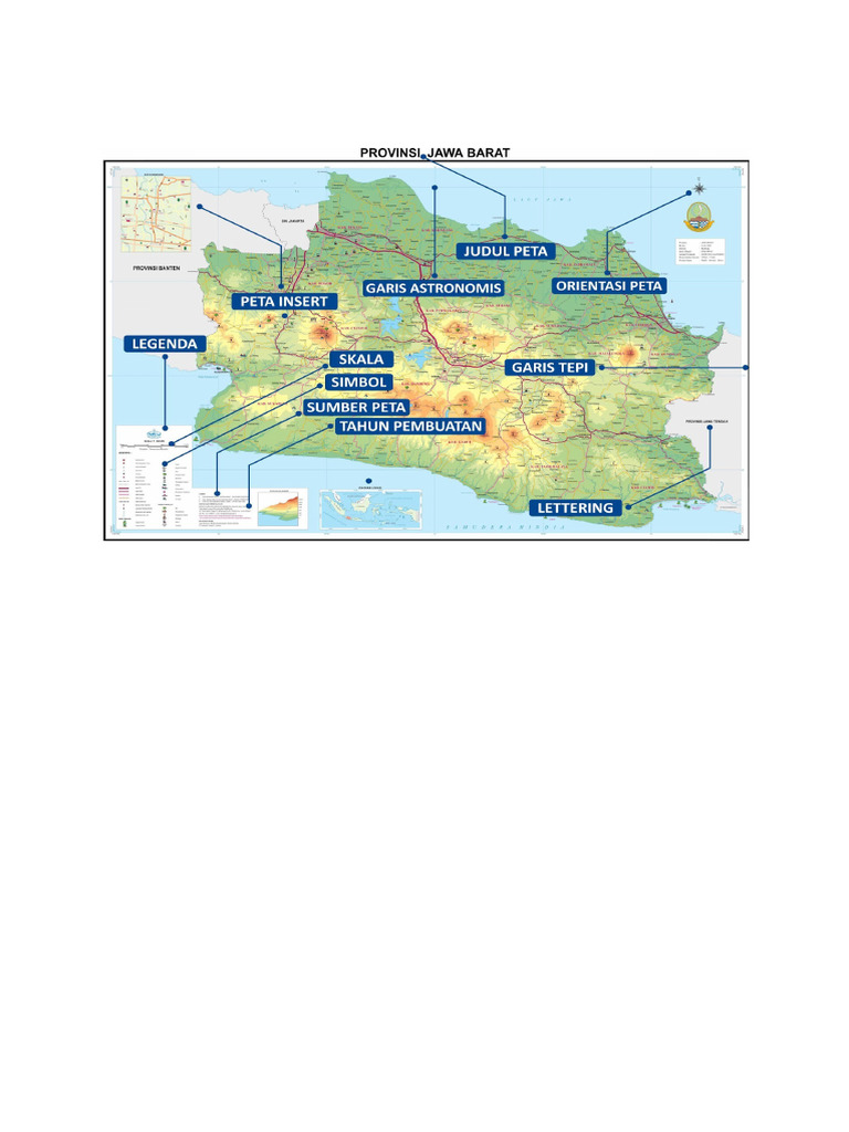 Gambar Komponen Peta | PDF