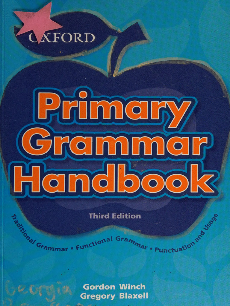 The Primary Grammar Handbook - Gordon Winch - 3rd Ed, South Melbourne ...