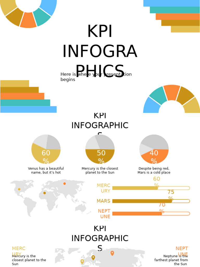 KPI Infographics by Slidesgo | PDF | Planets | Planets In Astrology