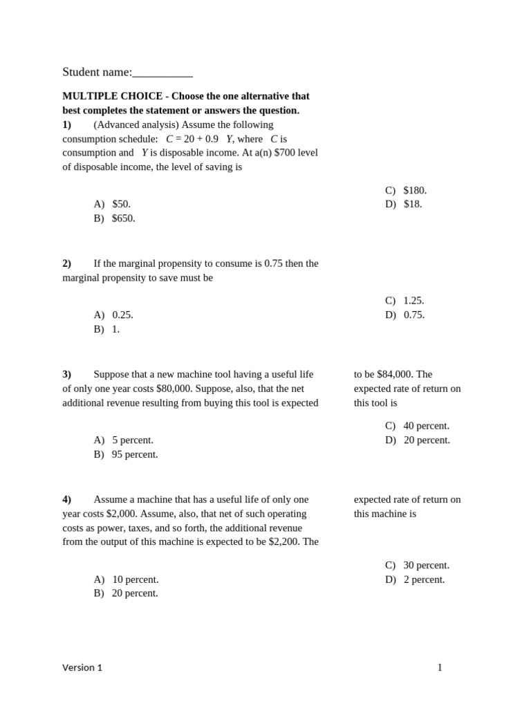 Chap 30 22e Economics | PDF | Consumption (Economics) | Fiscal Multiplier