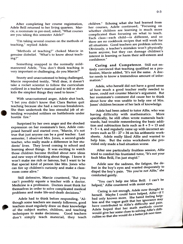 Arthur Baroody p.0-3 | PDF