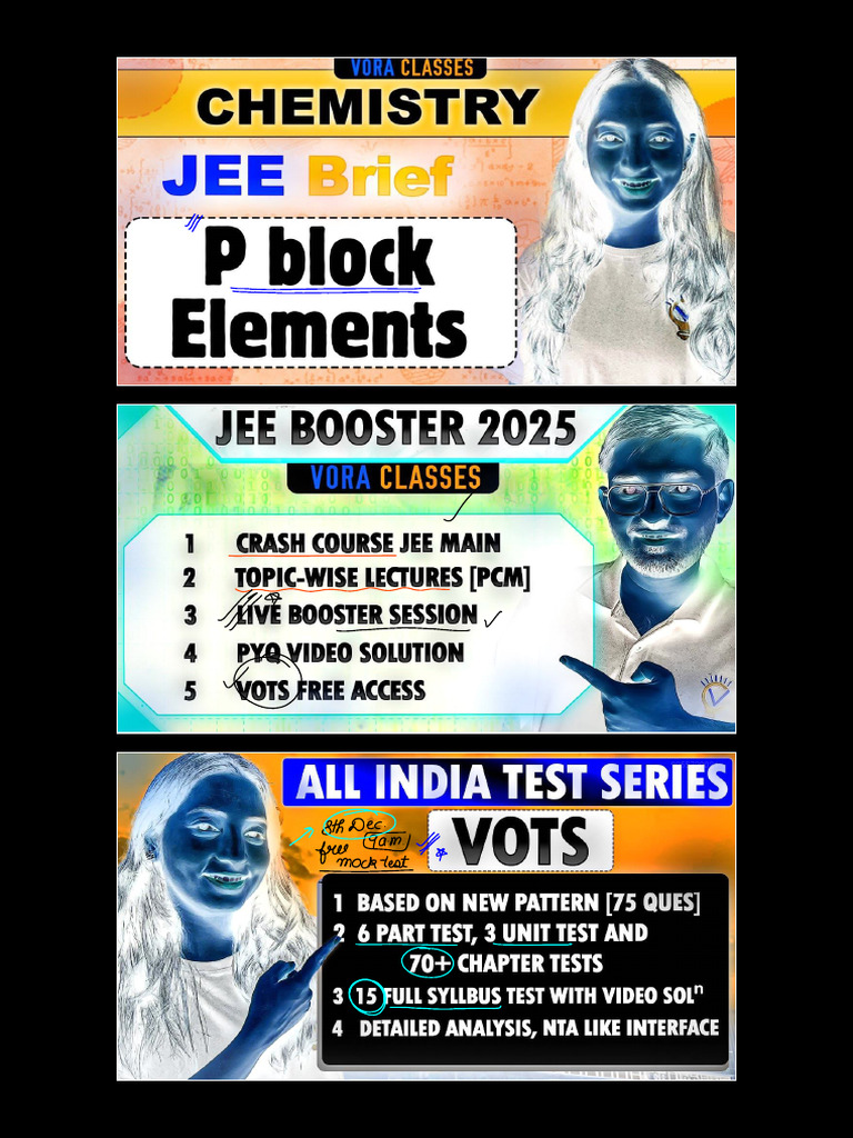 P block - converted-invert | PDF | Physical Sciences | Physical Chemistry