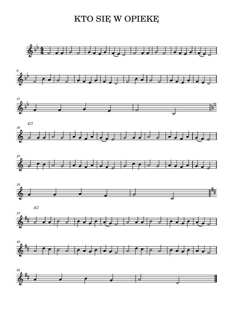 Kto Się W Opiekę | PDF