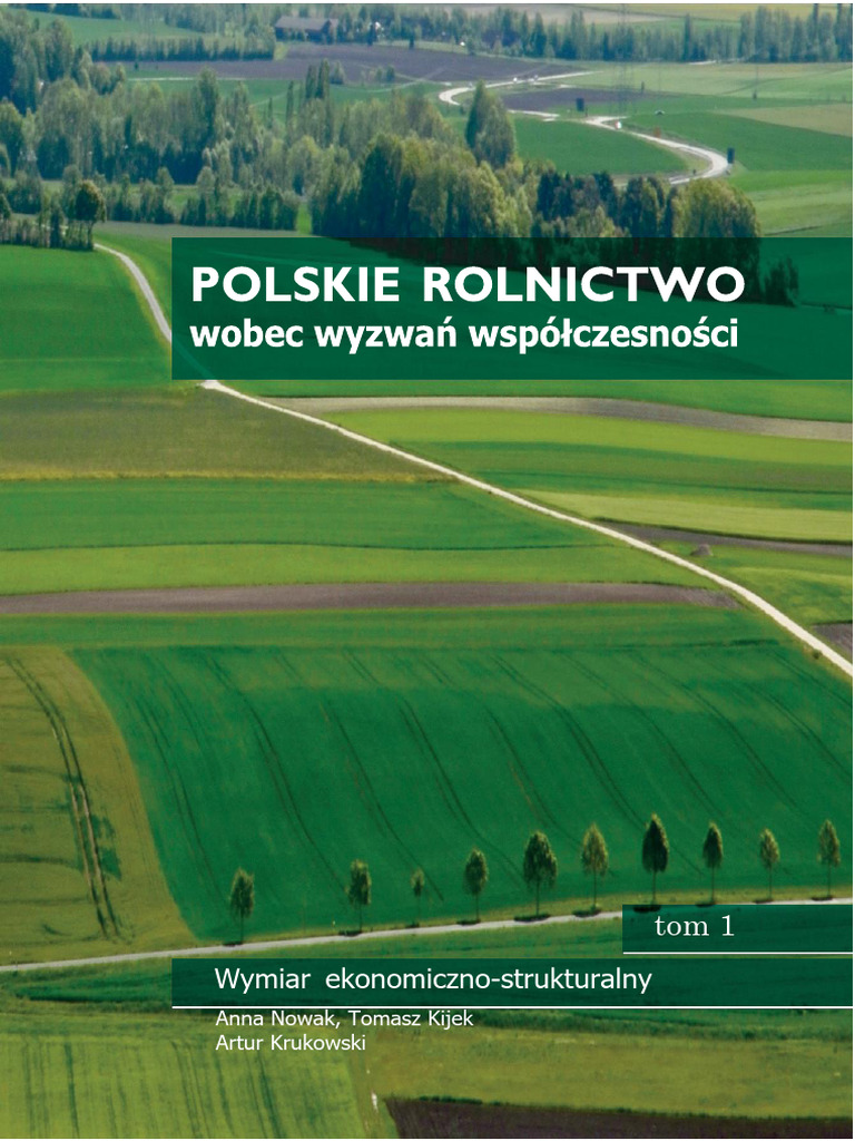 Wspolczesne Rolnictwo Tom 1 | PDF