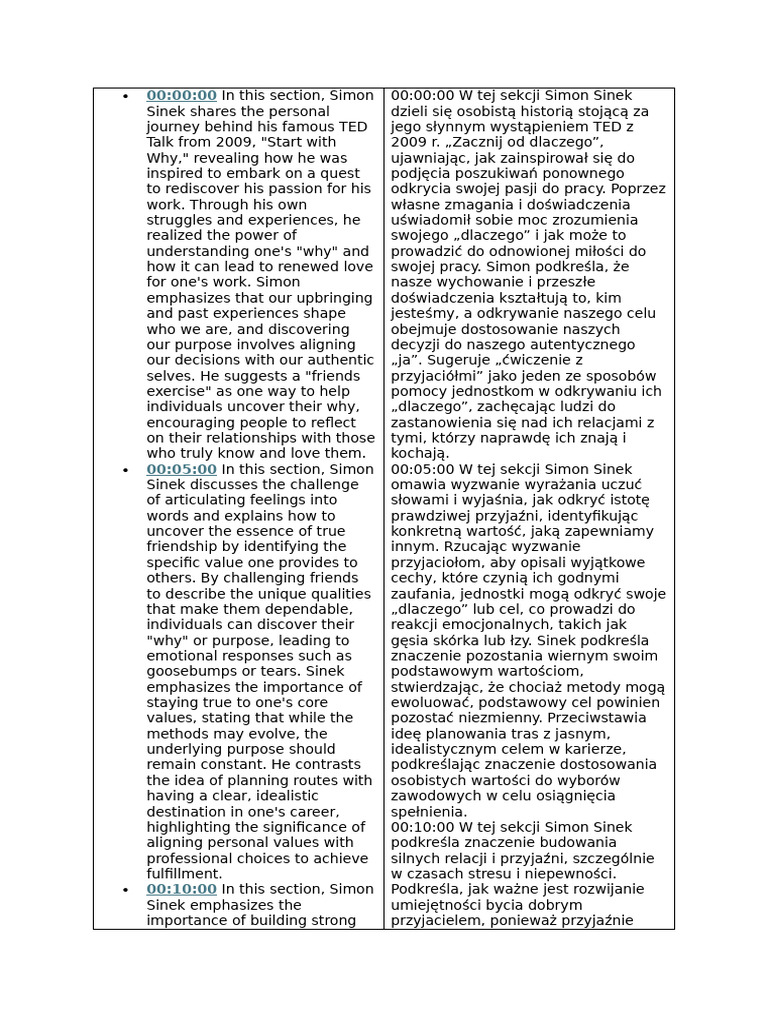 Simon Sinek Building Optimism Talks at Google | PDF