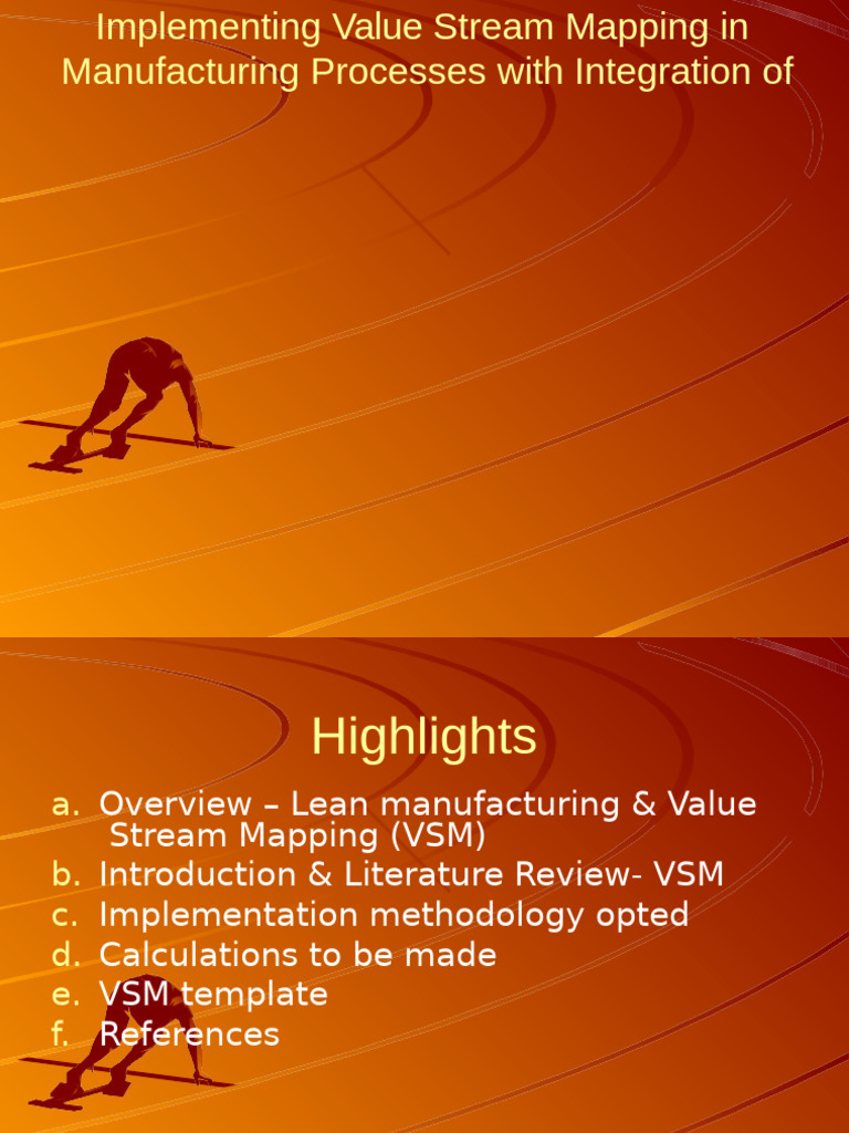Value Stream Mapping in Manufacturing | PDF | Lean Manufacturing ...