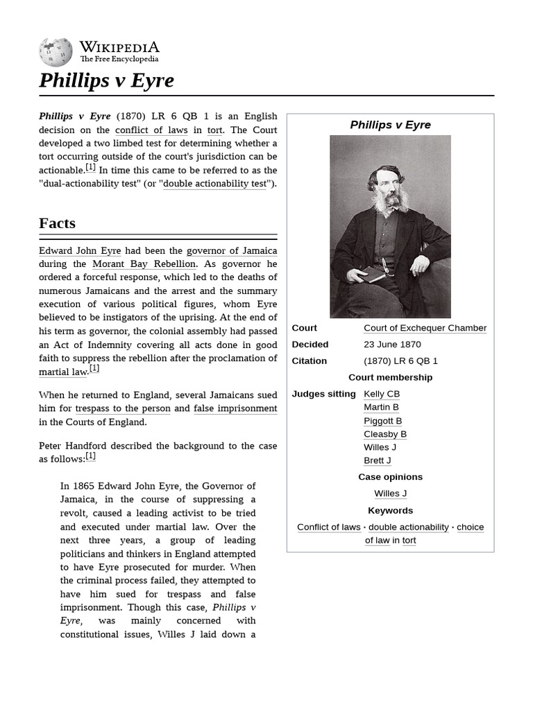 Phillips_v_Eyre | PDF | Justice | Crime & Violence