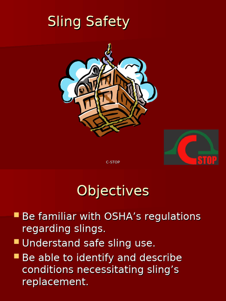 002 Sling Safety | PDF | Rope | Wire