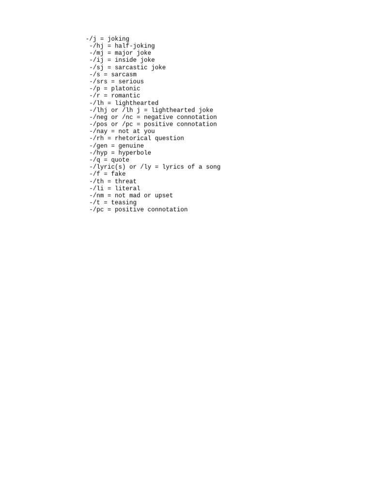 Tone Indicators | PDF