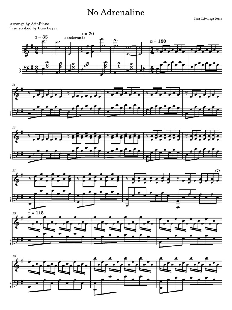 No Adrenaline | PDF