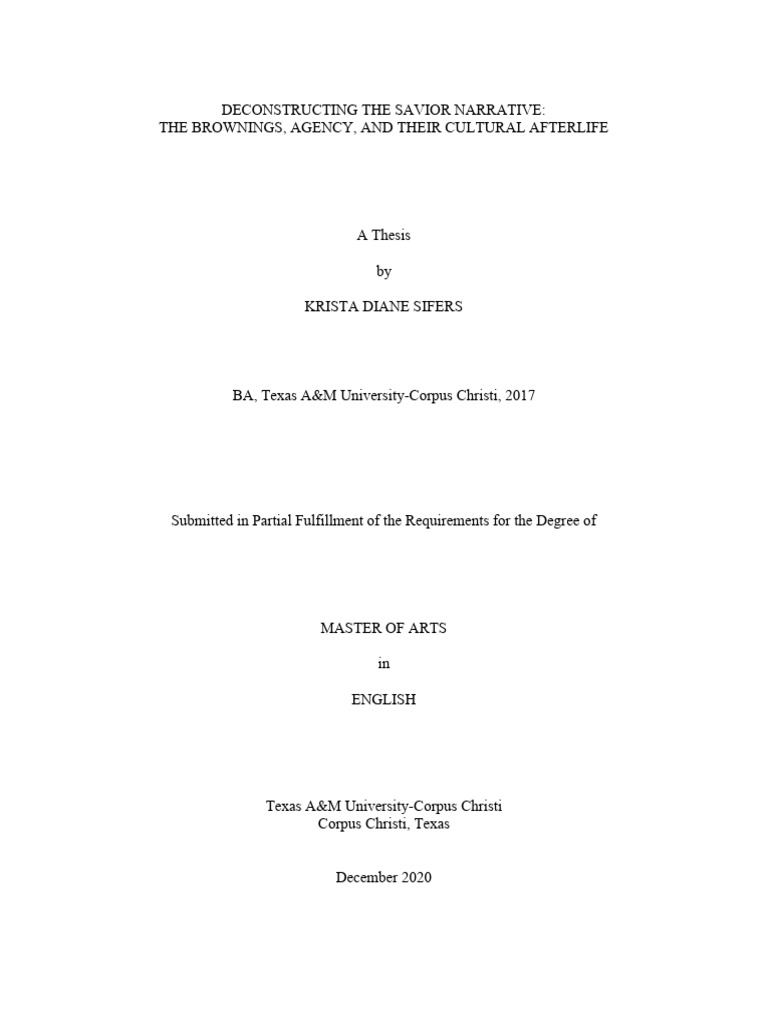 Deconstructing the Savior Narrative | PDF | Disability | Gender