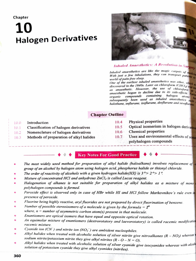 halogen derivatives | PDF