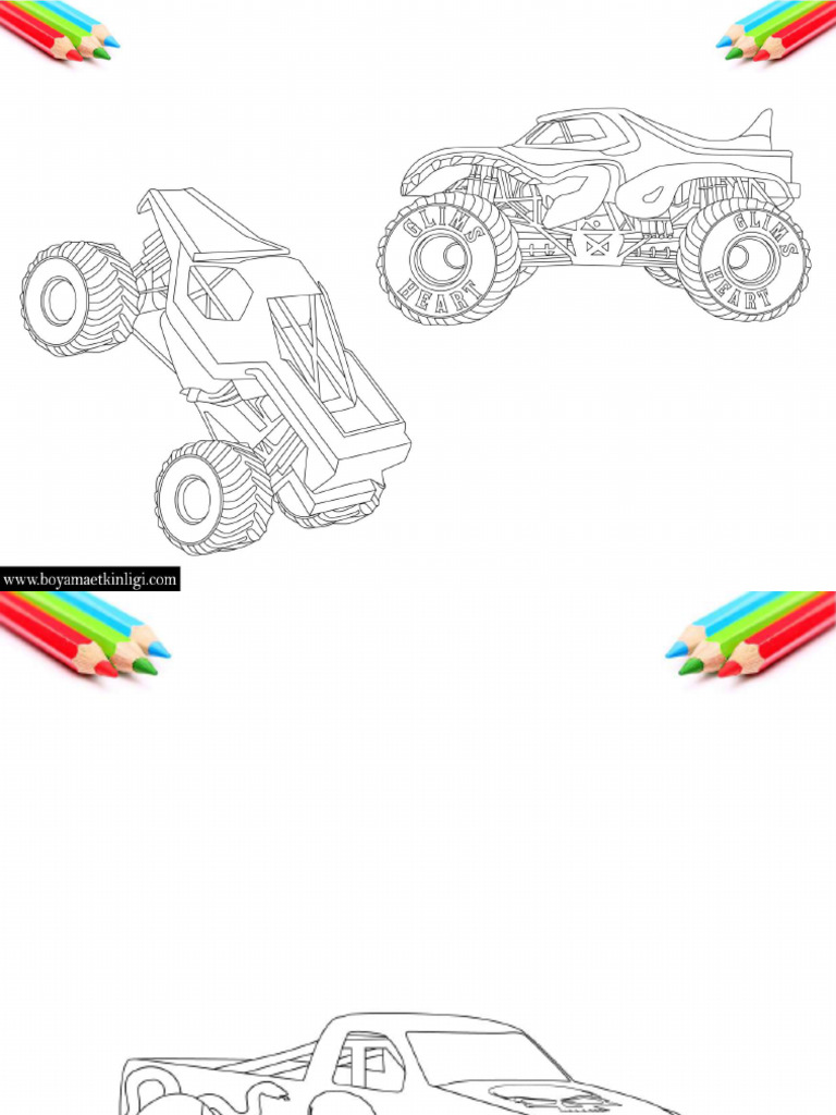 off-road-araba-boyama-pdf | PDF