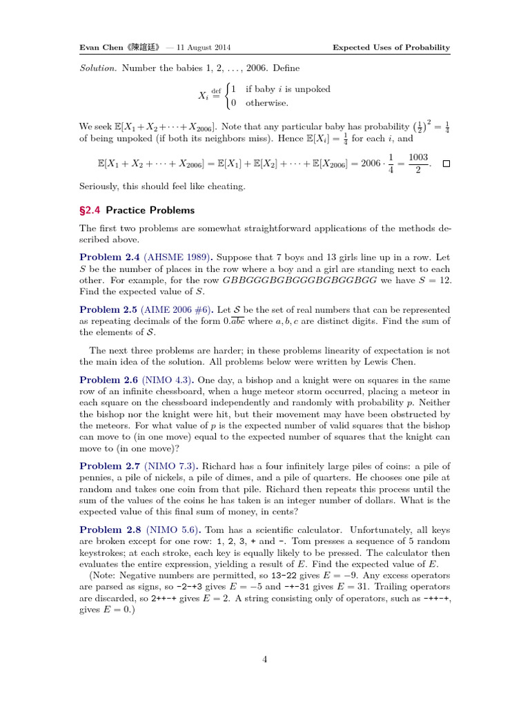 ProbabilisticMethod 12 | PDF | Vertex (Graph Theory) | Expected Value