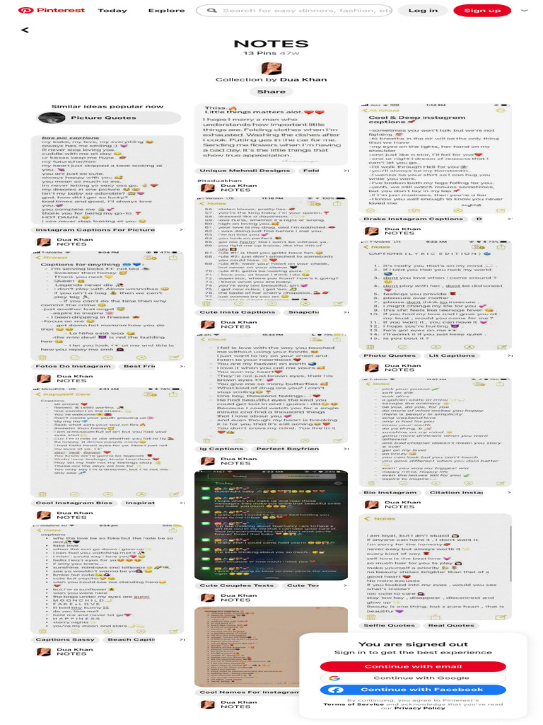 13 NOTES ideas instagram captions for selfies, good instagram captions ...