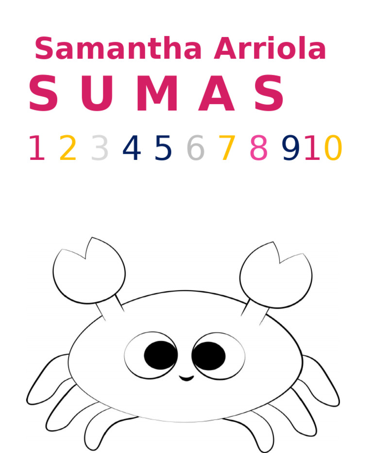 Samantha Arriola: Sumas | PDF