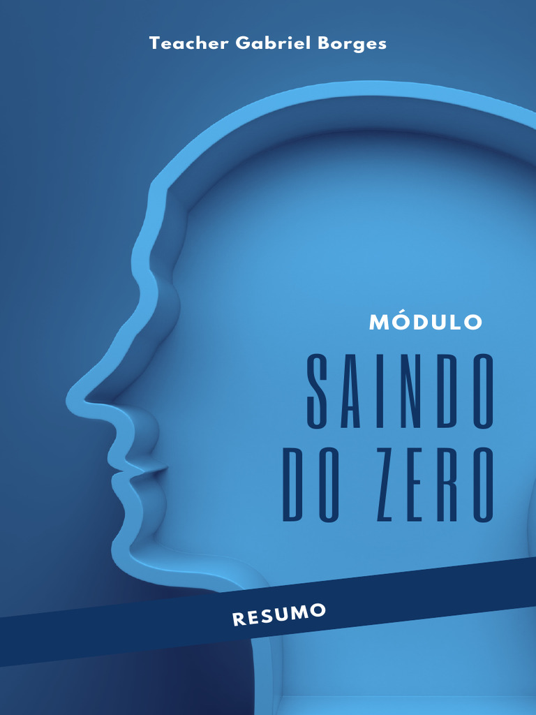 Módulo Saindo Do Zero Resumo | PDF | Pronome | Morfologia linguística
