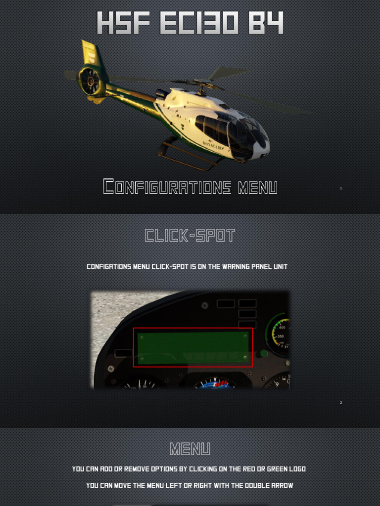 2 HSF EC130 B4 Configurations | PDF | Aerospace | Aviation