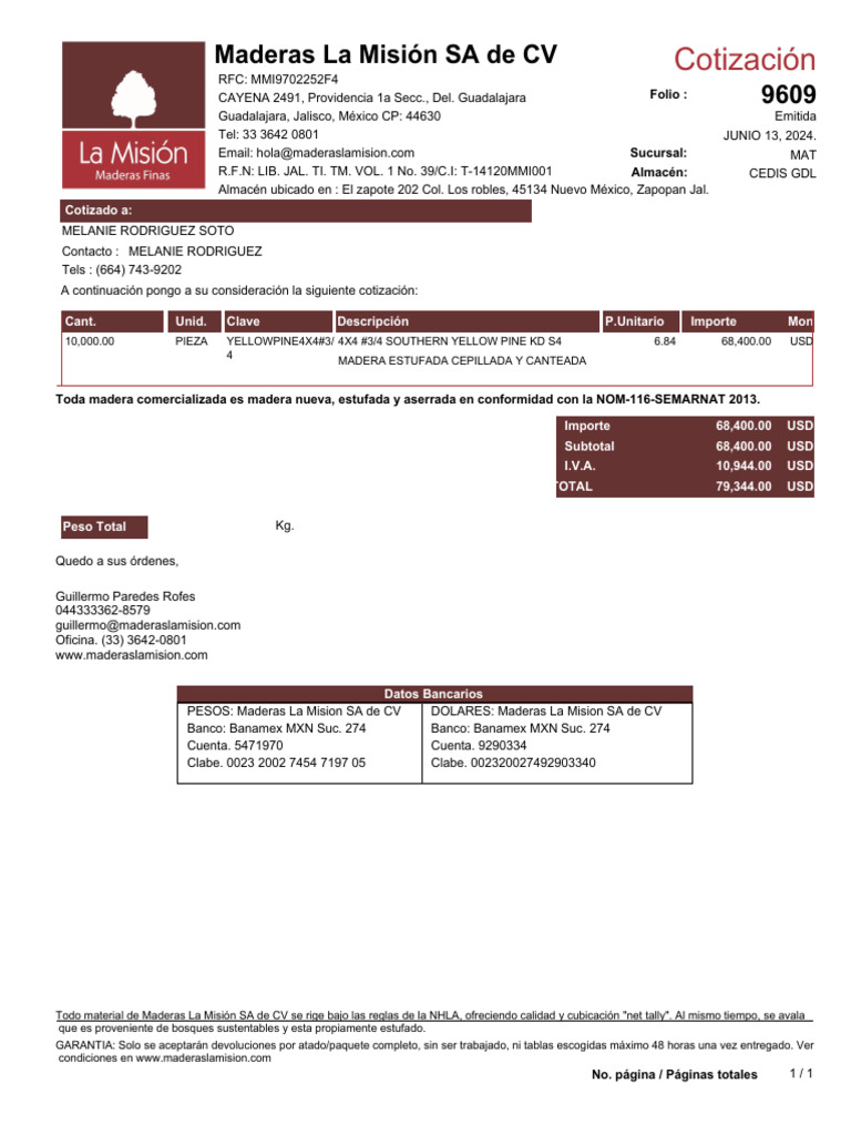 Cotizav 20240613 008xhd | PDF