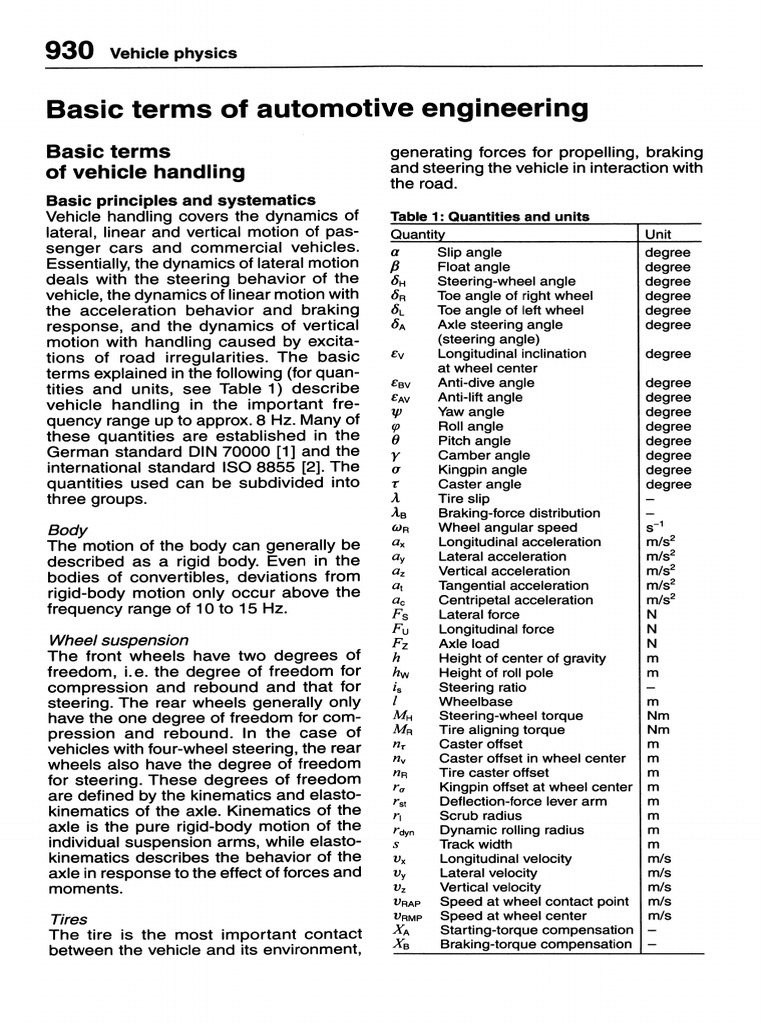 Bosch Automotive Handbook 3 | PDF