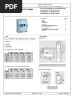 Circuit Breaker Dimensions & Connections | PDF