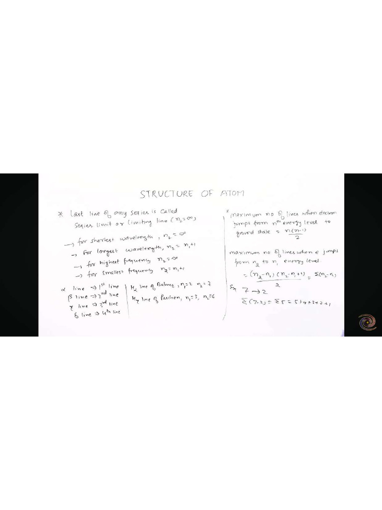 Atomic Structure 2 | PDF