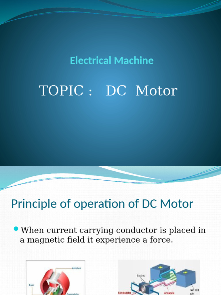 Dcmotor 141126123433 Conversion Gate01 | PDF | Electric Motor | Machines