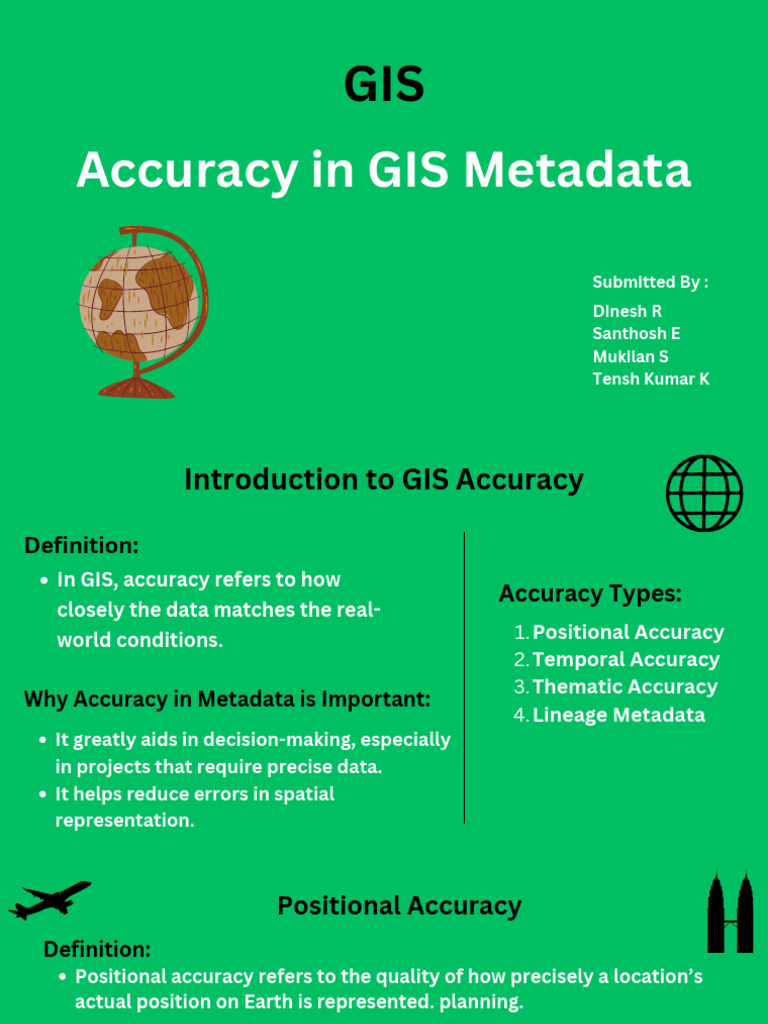 GIS | PDF | Accuracy And Precision | Geographic Information System