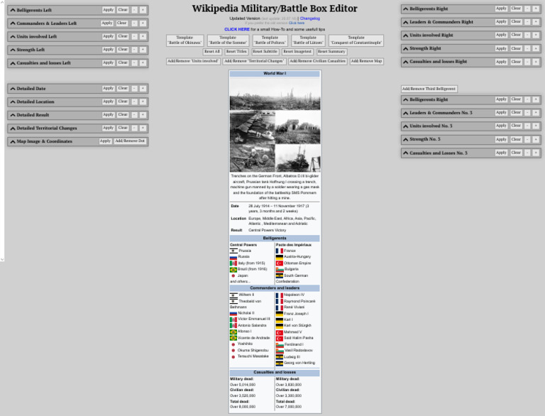 Military Battle Box Editor Guide | PDF | Conflicts | Military